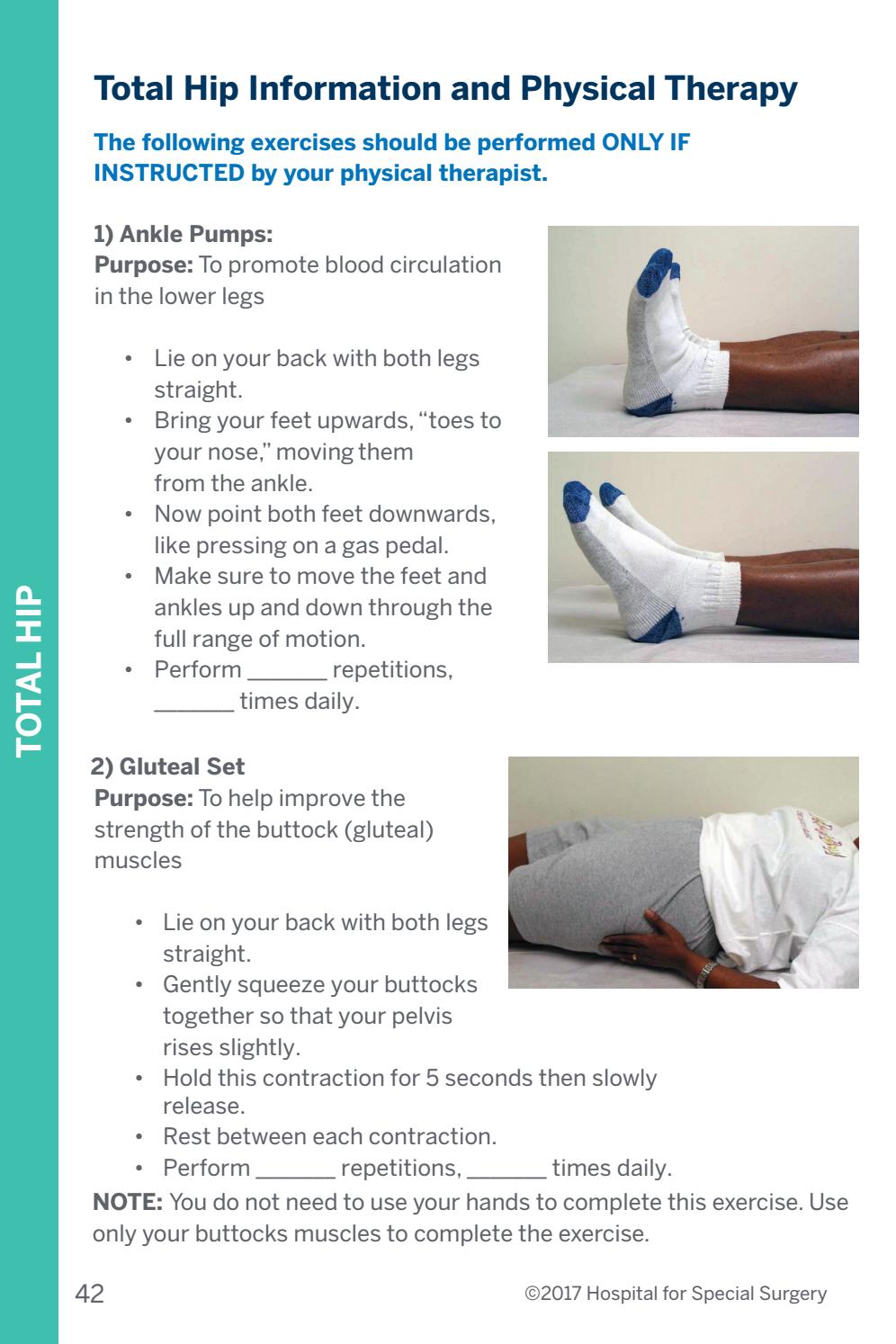 Pathway to Recovery: Patient Guide to Total Joint Replacement (Hip and ...