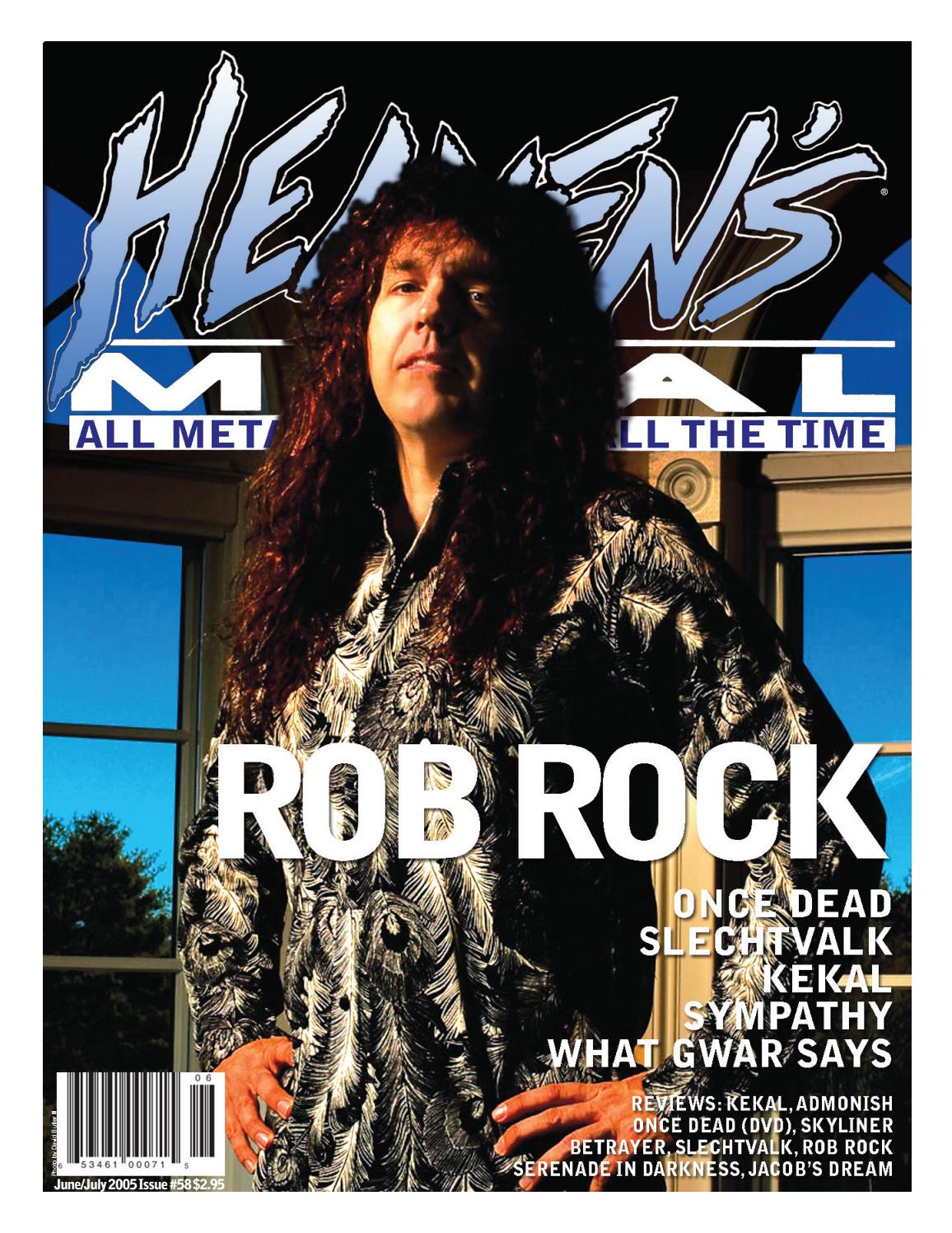Heaven's Metal, Issue #58 (June/July 2005) by Heaven's Metal Magazine ...
