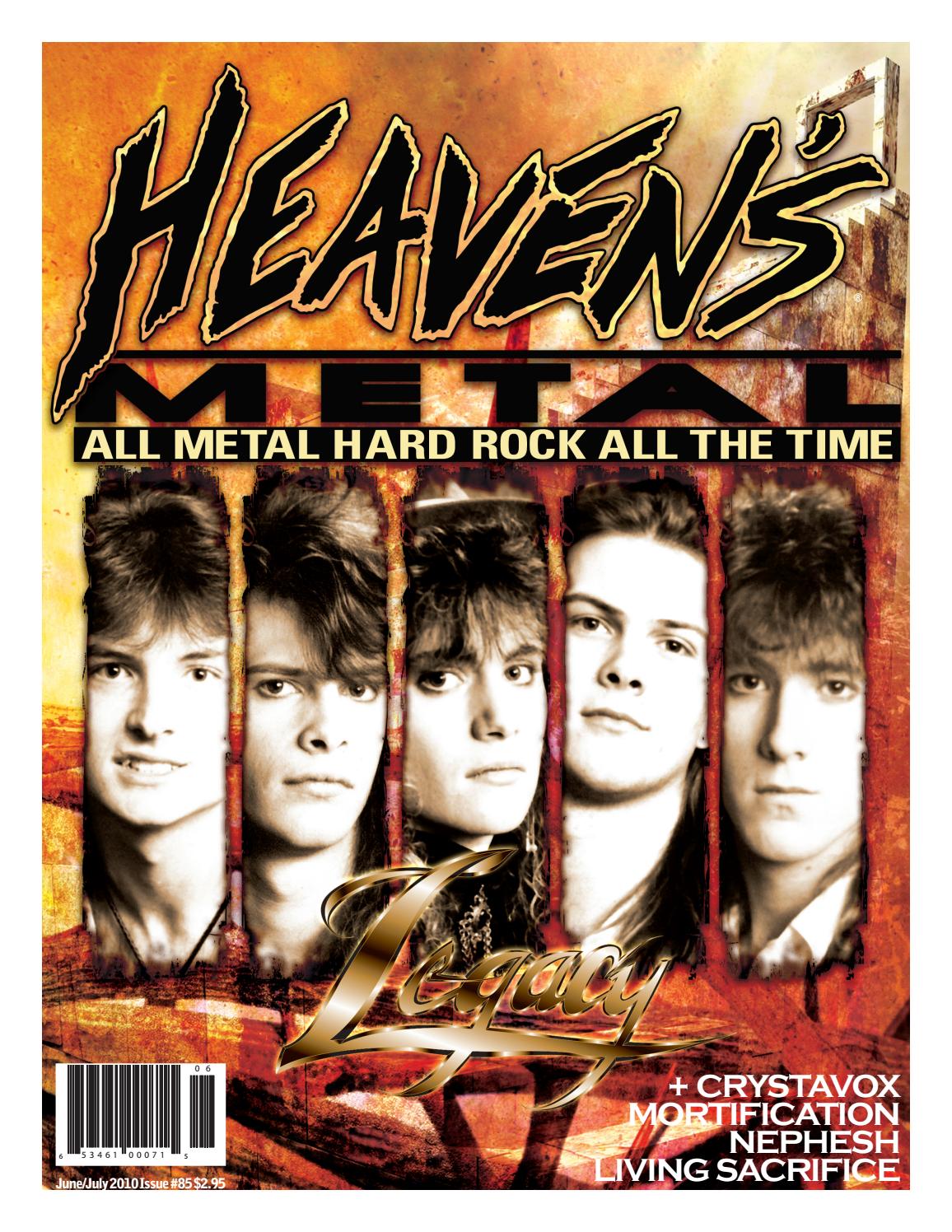 Heaven's Metal Magazine, Issue #85 (June/July 2010) by Heaven's Metal ...