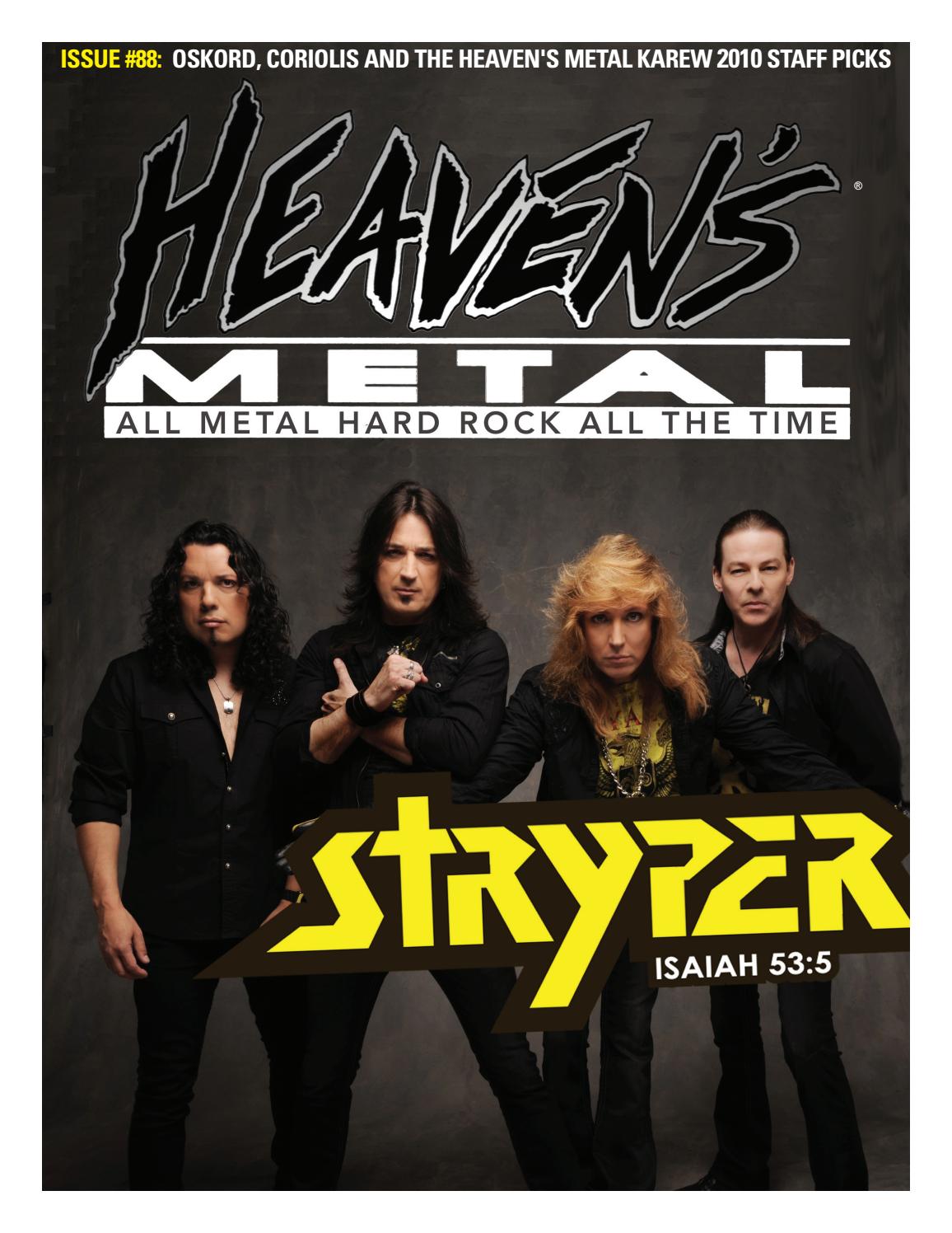 Heaven's Metal Magazine, Issue #88 (July/Aug. 2011) by Heaven's Metal ...