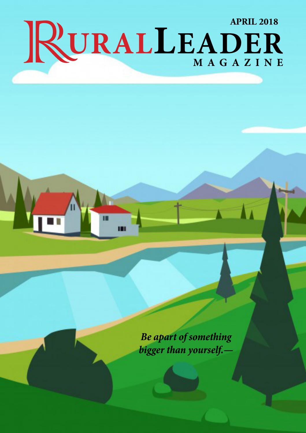 Rural Leader Magazine April 2018 by Rural Leader Magazine - Issuu