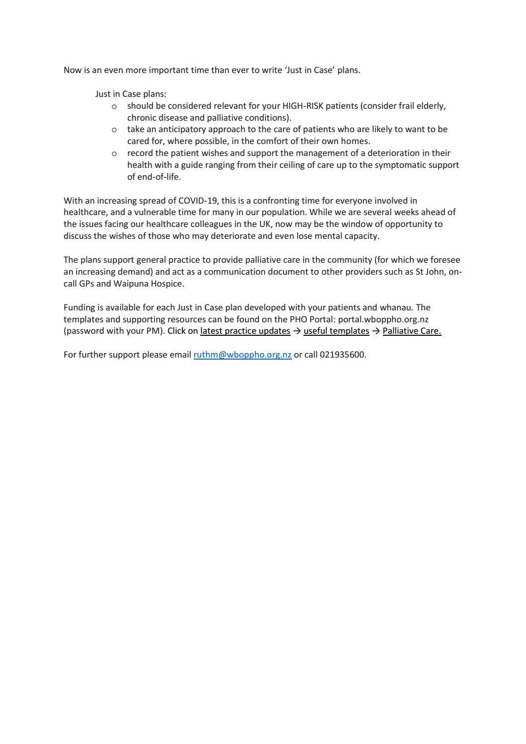 Just In Case April 2020 by WBOP PHO - Issuu