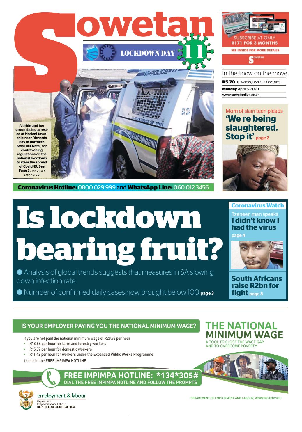 Sowetan April 06 2020 by SundayTimesZA - Issuu