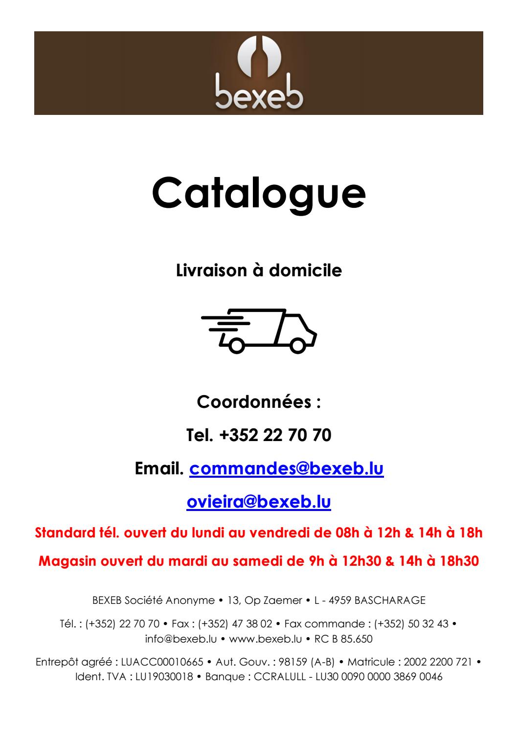 Bexeb - Catalogue - Spécial particulier by Bexeb S.A. - Issuu