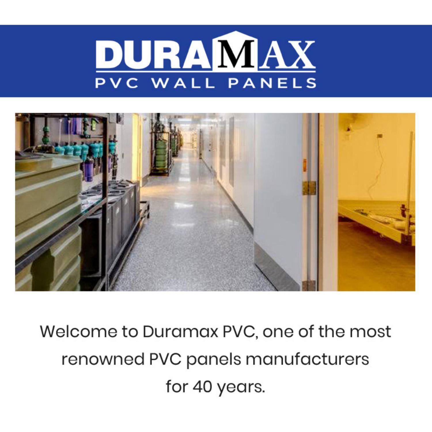 Choose Duramax Waterproof vinyl panels for your industry interior by ...
