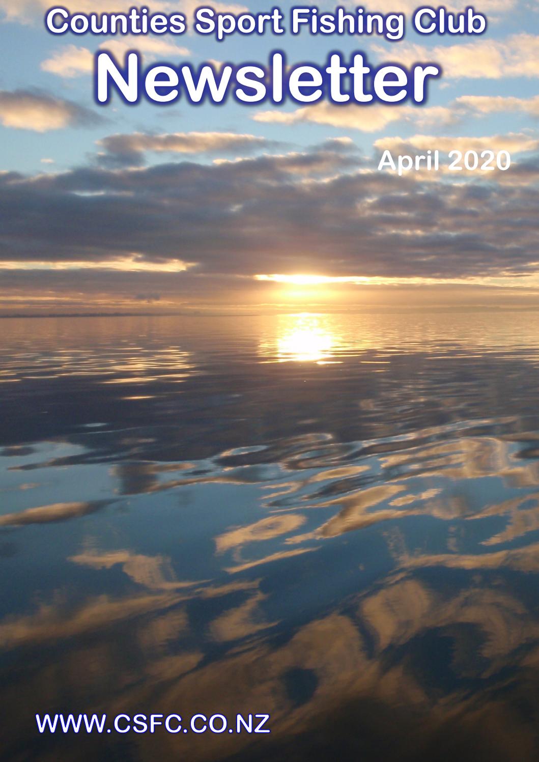 Counties Sport Fishing Club Newsletter April 2020 by CSFC - Issuu