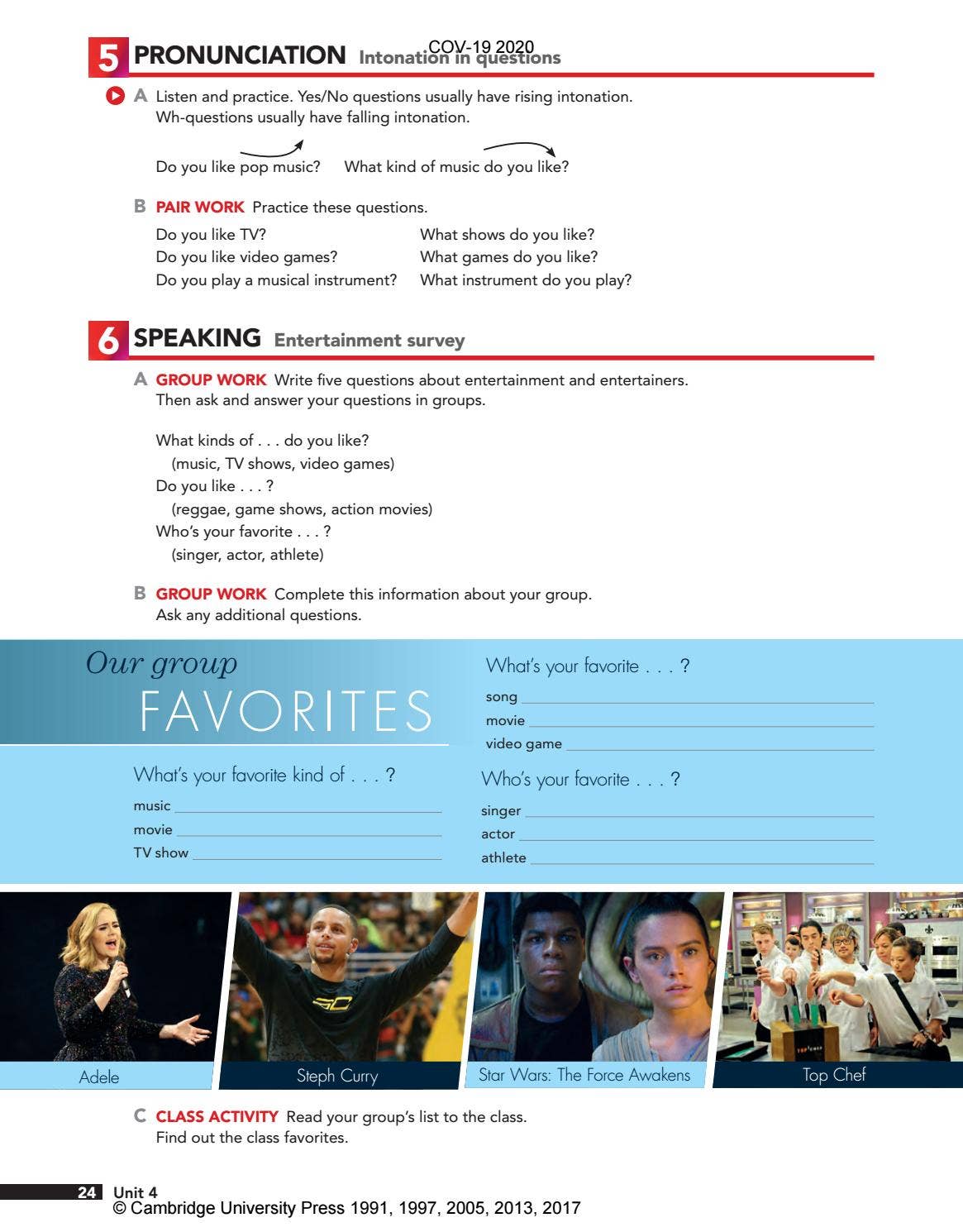 Interchange 5th edition Level 1 Student's Book by Cambridge English - Issuu