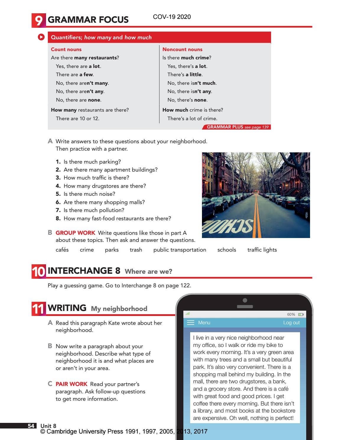 Interchange 5th edition Level 1 Student's Book by Cambridge English - Issuu