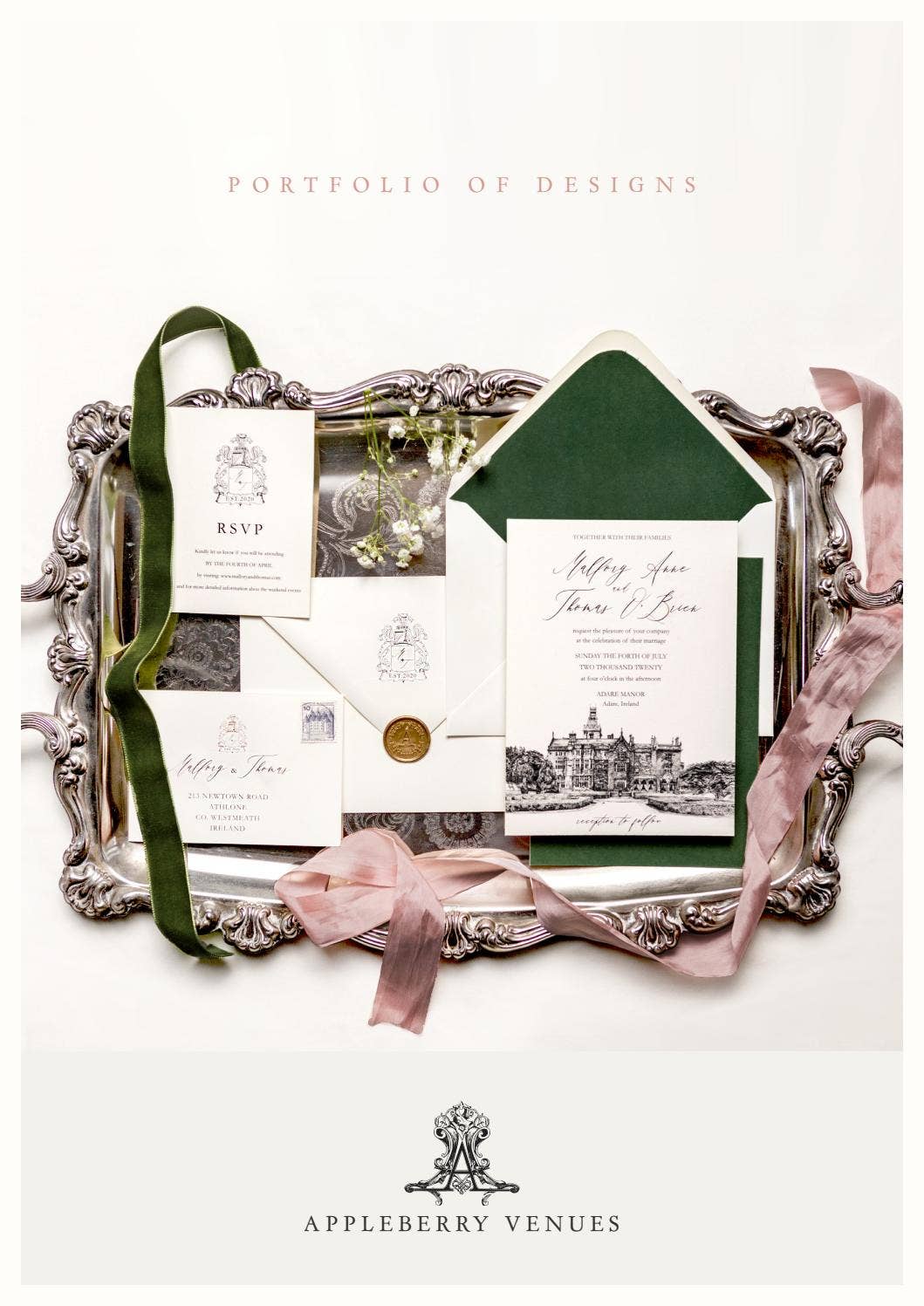 Lookbook of venue invitations by Appleberry - Issuu