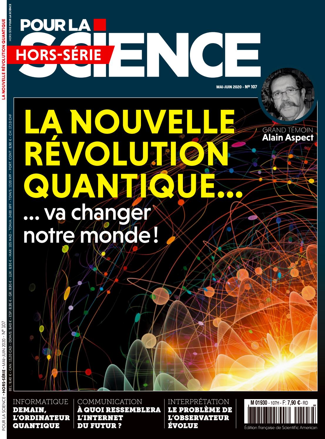 Hors-série Pour la Science n°107 - mai/juin 2020 by Pour la Science - Issuu
