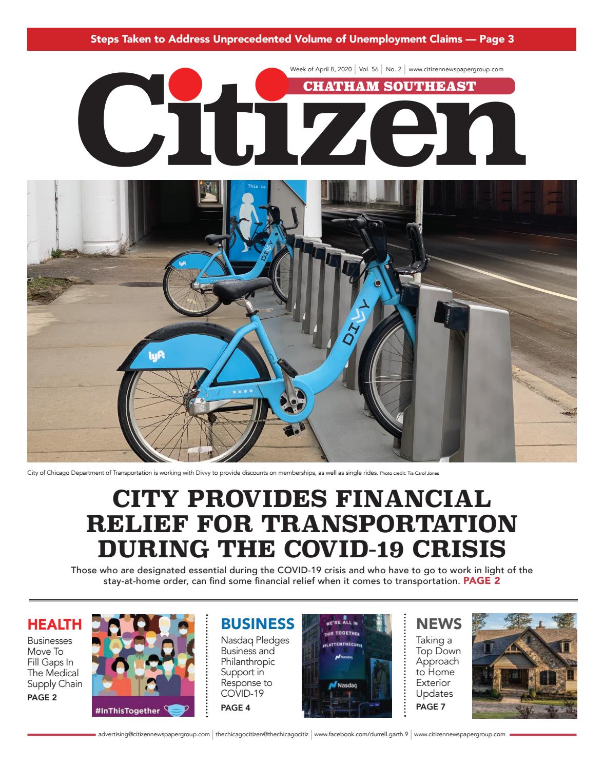 Chatham-Southeast Citizen 4-8-2020 by CITIZEN NEWSPAPERS - Issuu