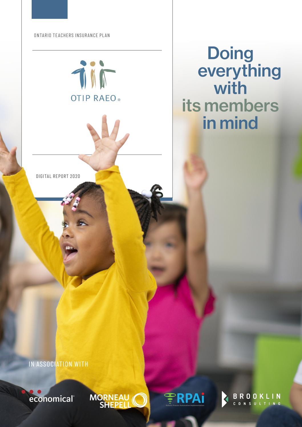 Ontario Teachers Insurance Plan - April 2020 by Business Chief USA - Issuu