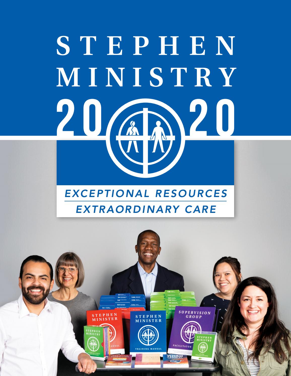 Stephen Ministry 2020 Introduction Booklet by Stephen Ministries - Issuu