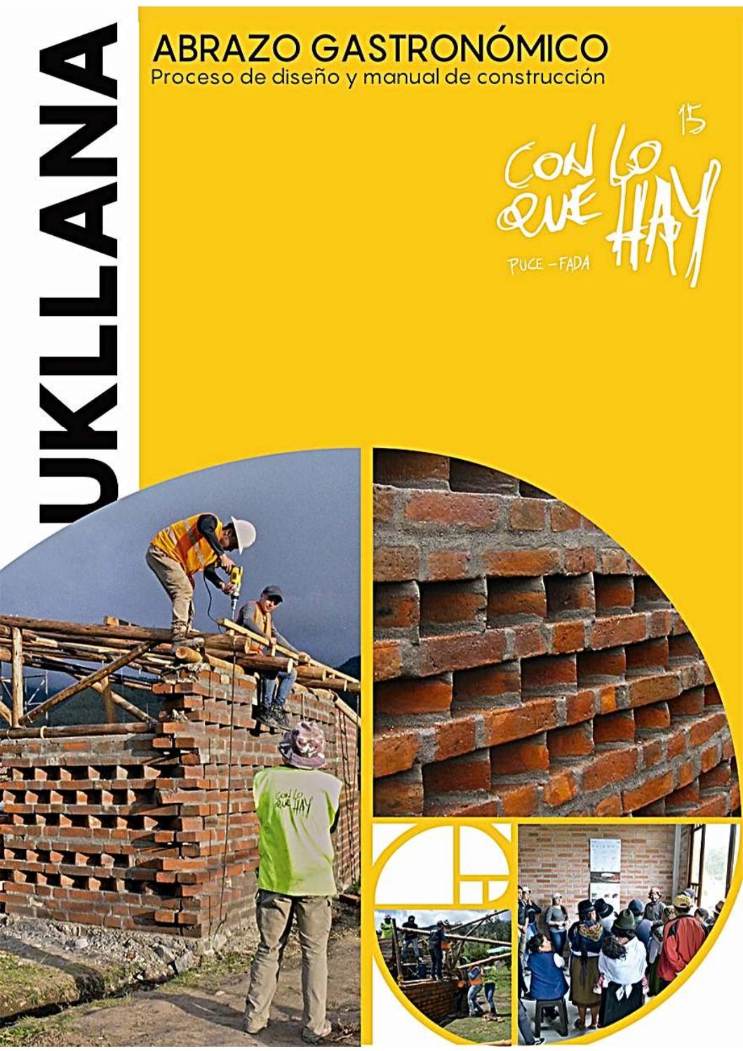 UKLLANA: ABRAZO GASTRONÓMICO proceso de diseño y manual de construccion ...
