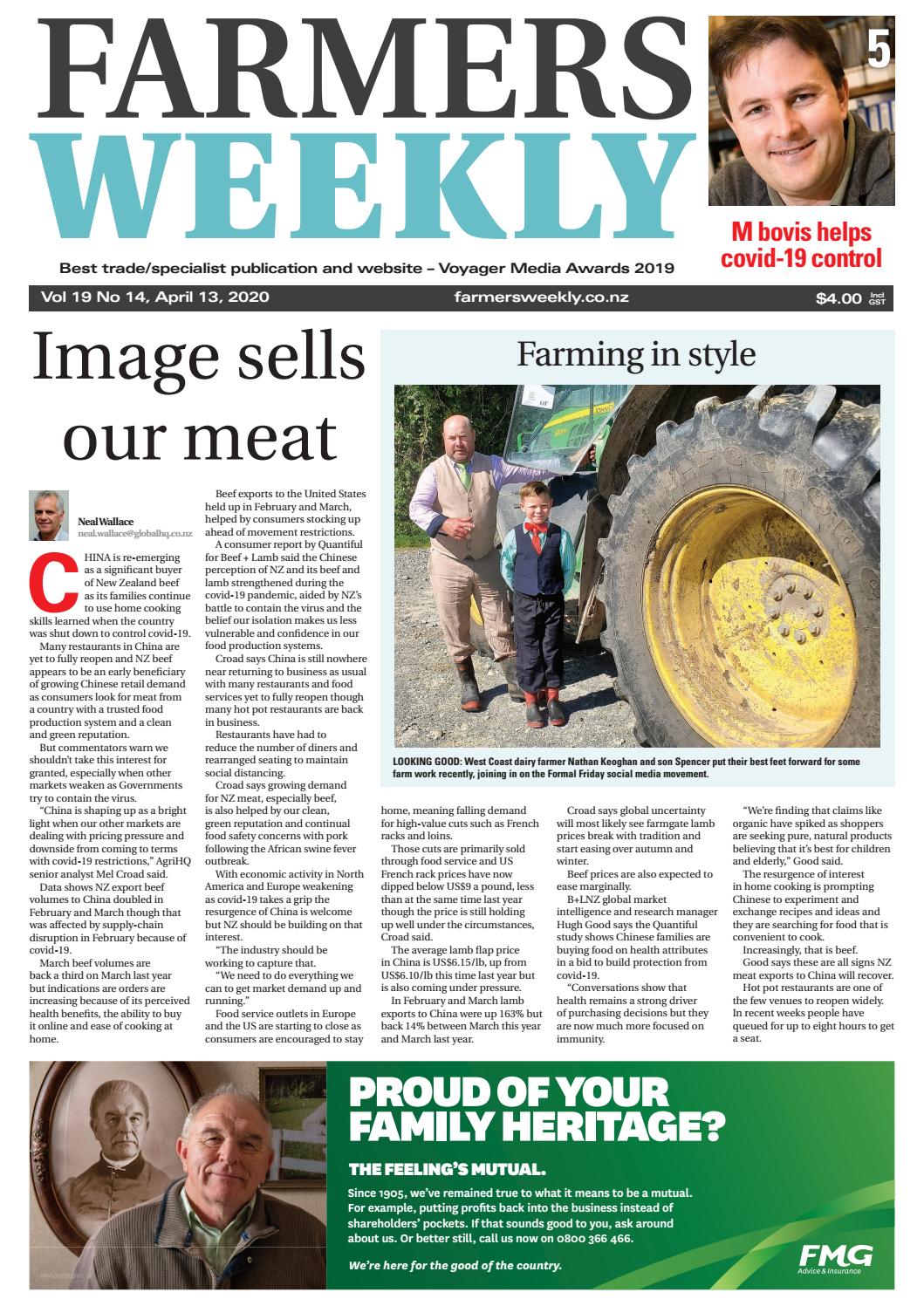 Farmers Weekly NZ April 13 2020 by Farmers Weekly NZ - Issuu