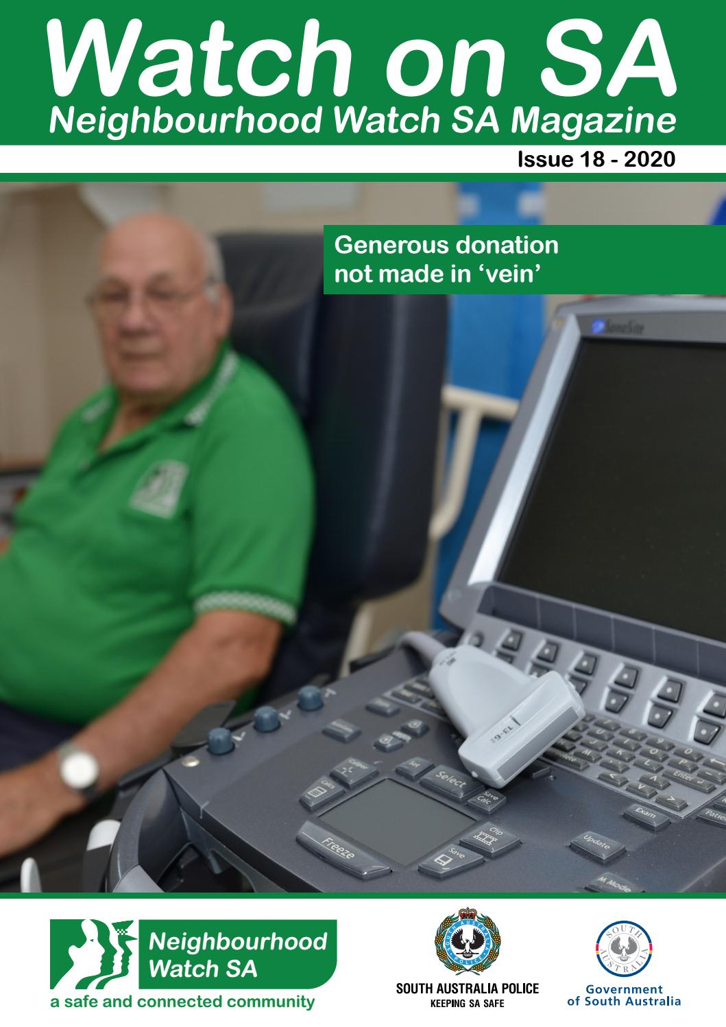 NHW SA Watch on SA magazine Issue 18, 2020 by South Australia Police ...