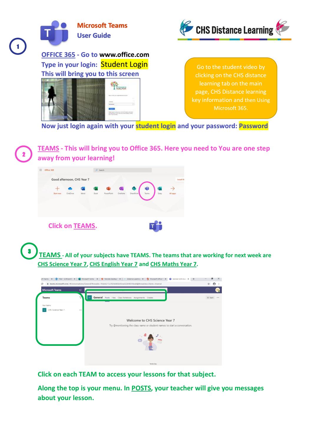 Microsoft Office 365 - Student Help Sheet by Schudio - Issuu