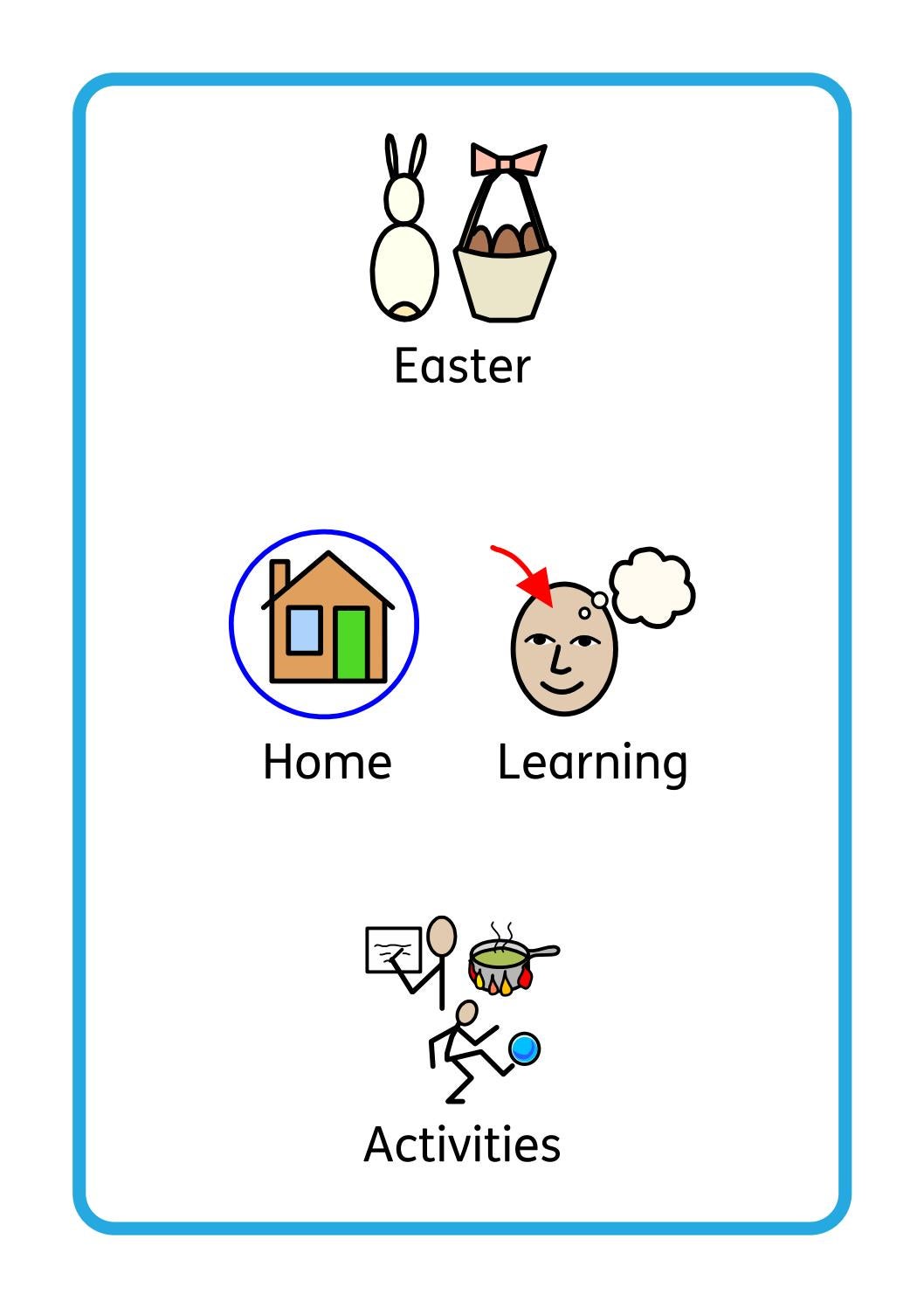 Visual Easter Home Learning Booklet by Schudio - Issuu