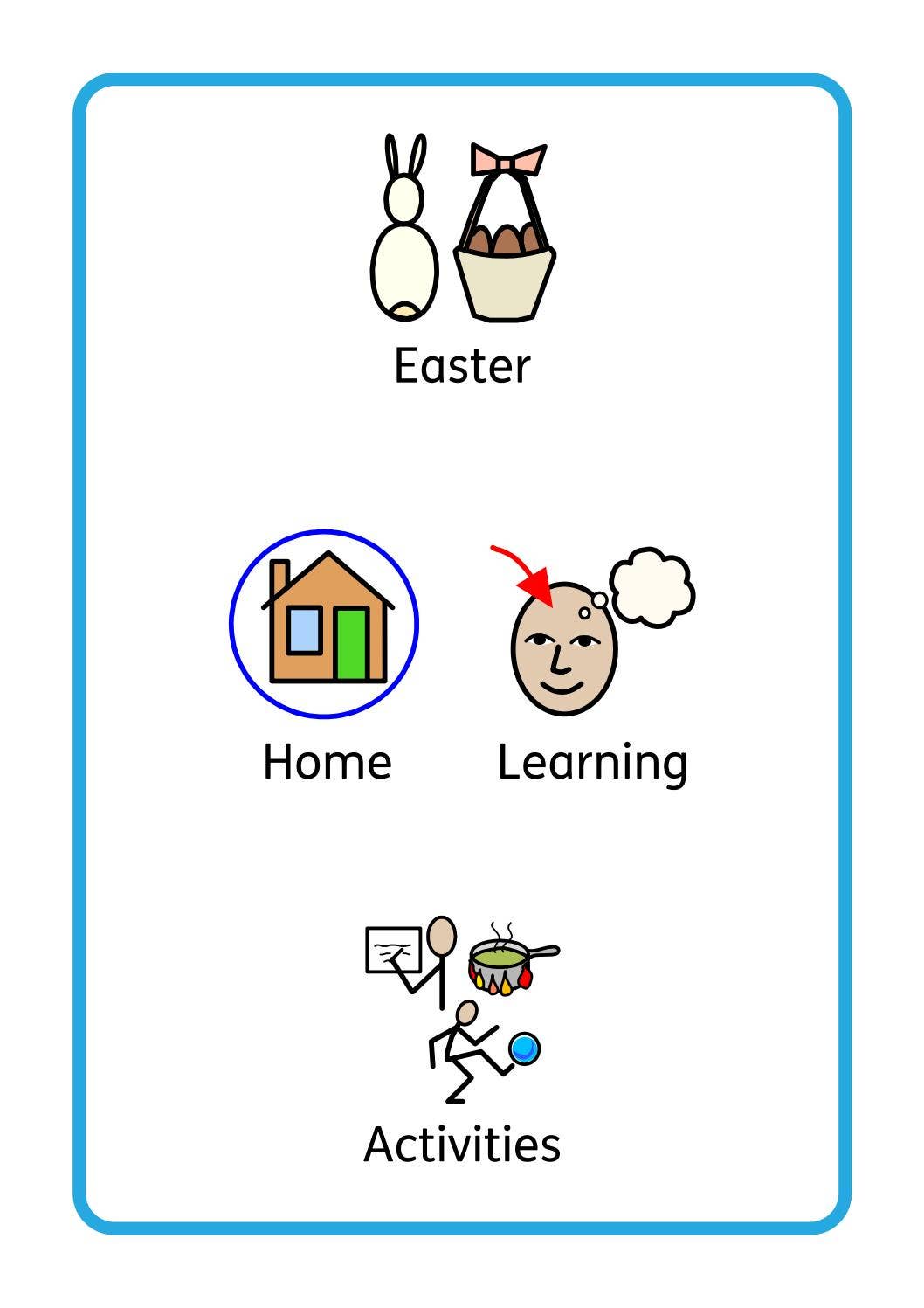 Visual Easter Home Learning Booklet by Schudio - Issuu