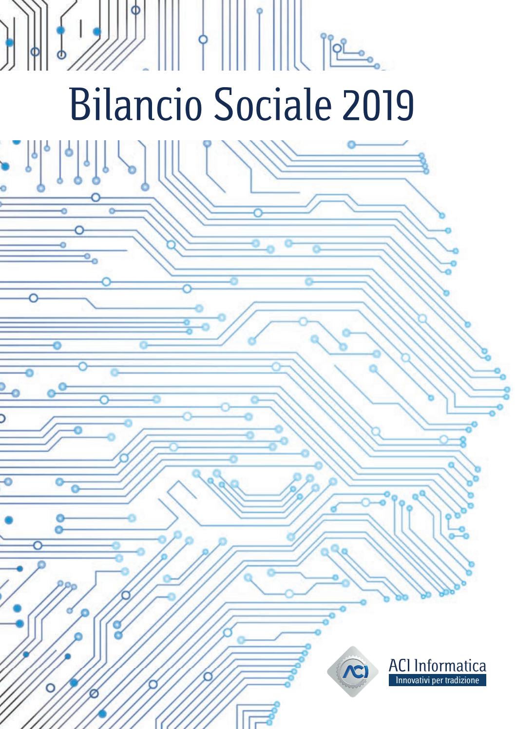Bilancio Sociale ACI Informatica SpA 2019 by ACI - Issuu