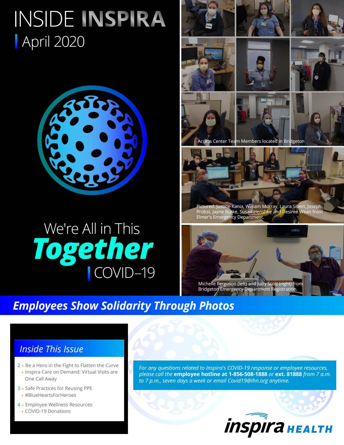 Inside Inspira Newsletter April 2020 by Inspira Health - Issuu