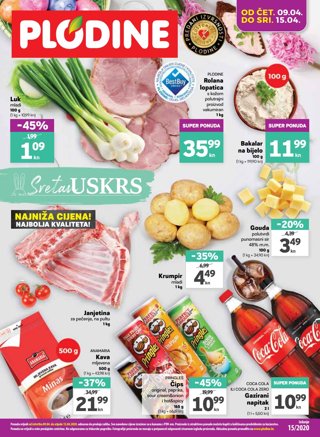 Plodine katalog od 09.-15.04.2020.. by Catalog.hr - Issuu