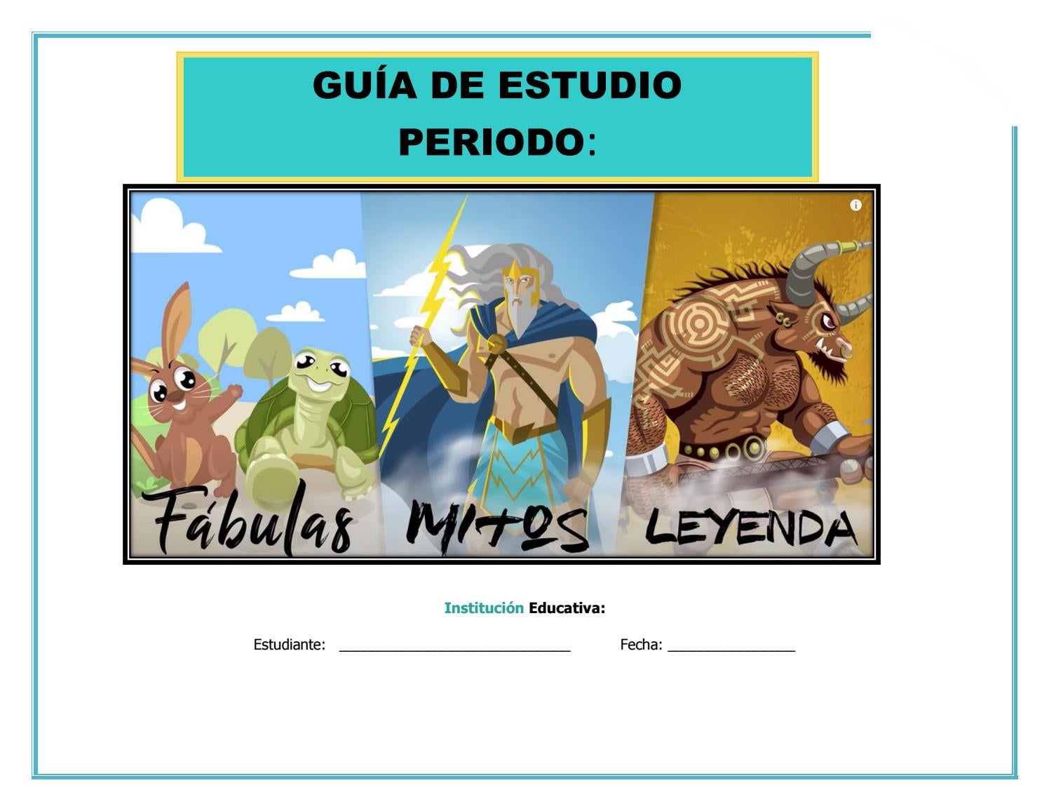 FÁBULAS, MITOS Y LEYENDAS by Claudia Patricia Parra Arboleda - Issuu