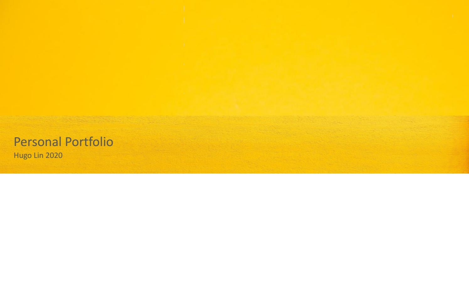 Hugo Lin Portfolio 2020 by Chien-Yu Lin - Issuu