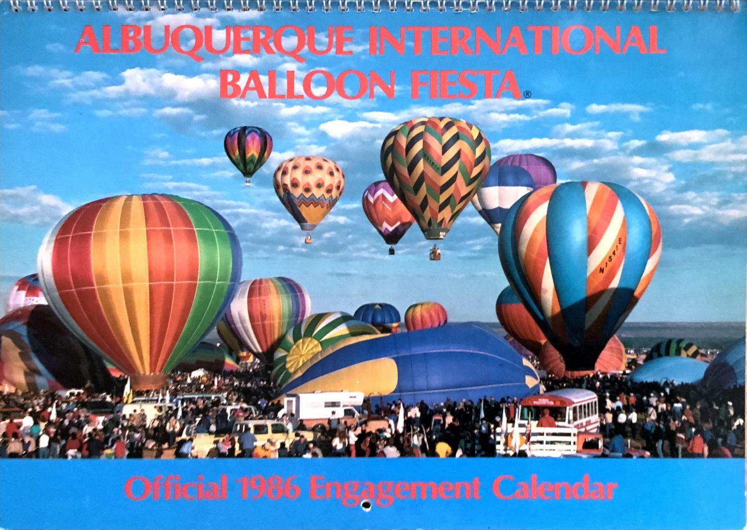1986 AIBF Calendar by Albuquerque International Balloon Fiesta - Issuu