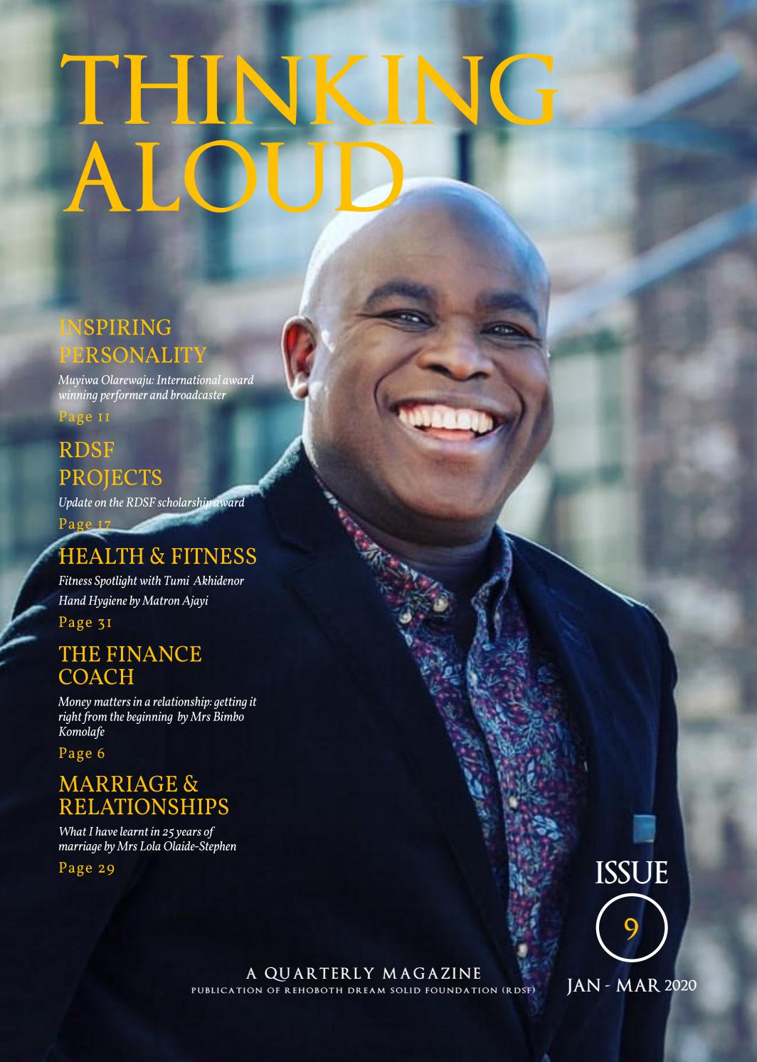 Thinking Aloud Magazine: Jan-Mar 2020 by Thinking Aloud Magazine - Issuu