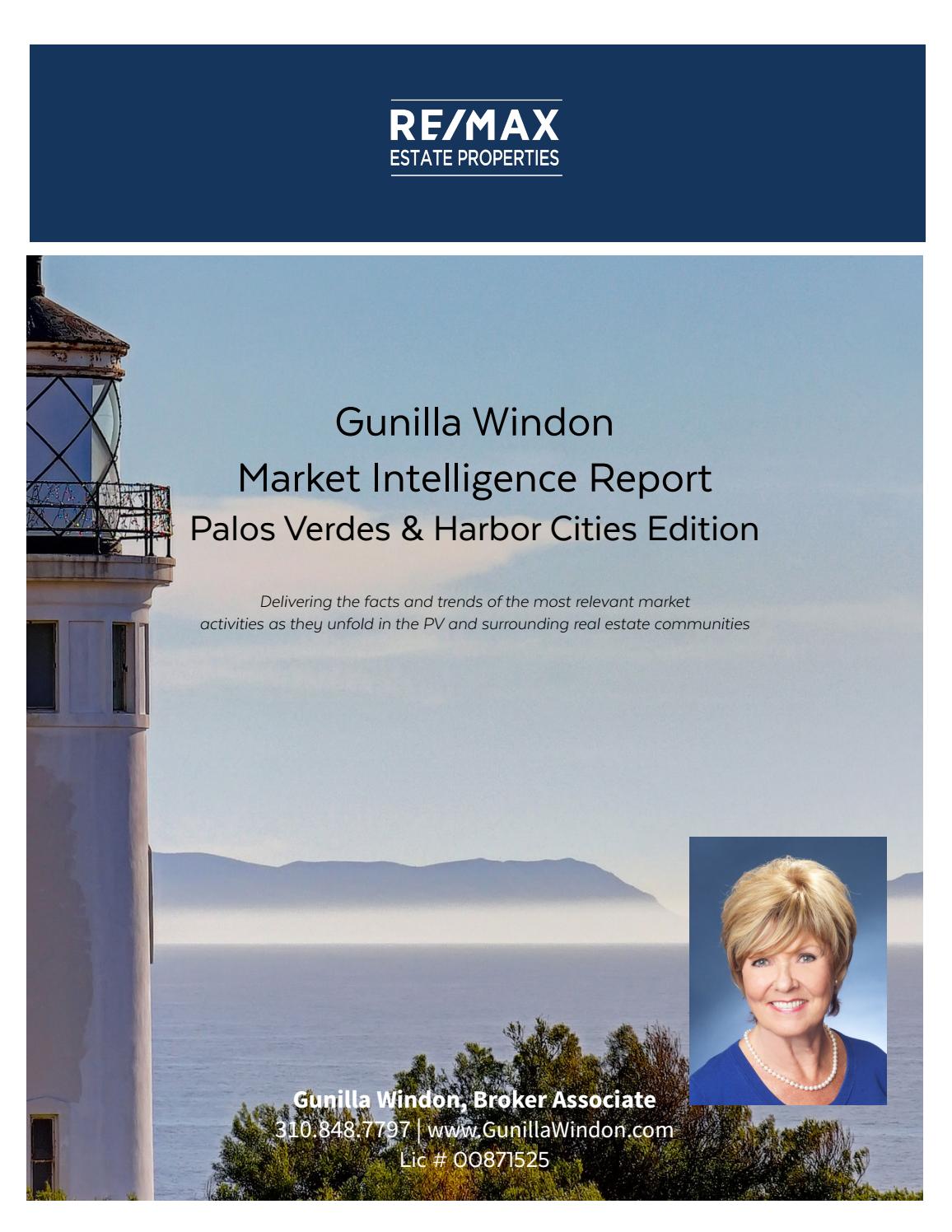 Gunilla Windon Palos Verdes Market Intelligence report by RE/MAX Estate ...
