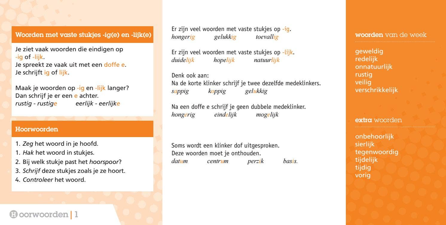 Leerjaar 6 - Uitlegkaarten - Zie zo spelling by Uitgeverij Zwijsen ...