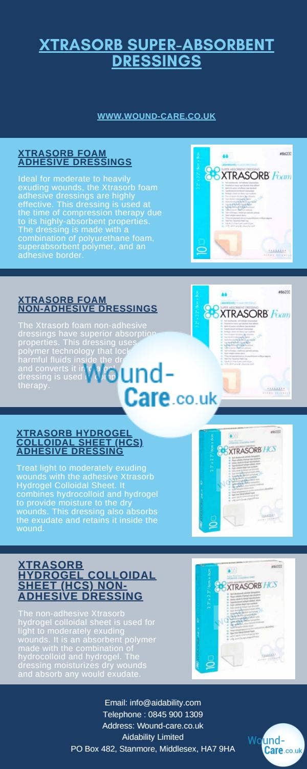 Xtrasorb Super-Absorbent Dressings by Wound Care - Issuu