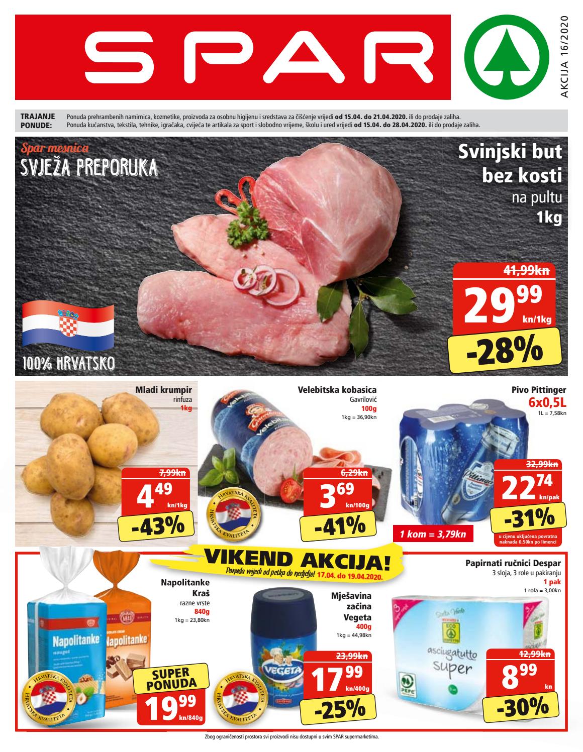 Spar katalog od 15.-28.04.2020.. by Catalog.hr - Issuu