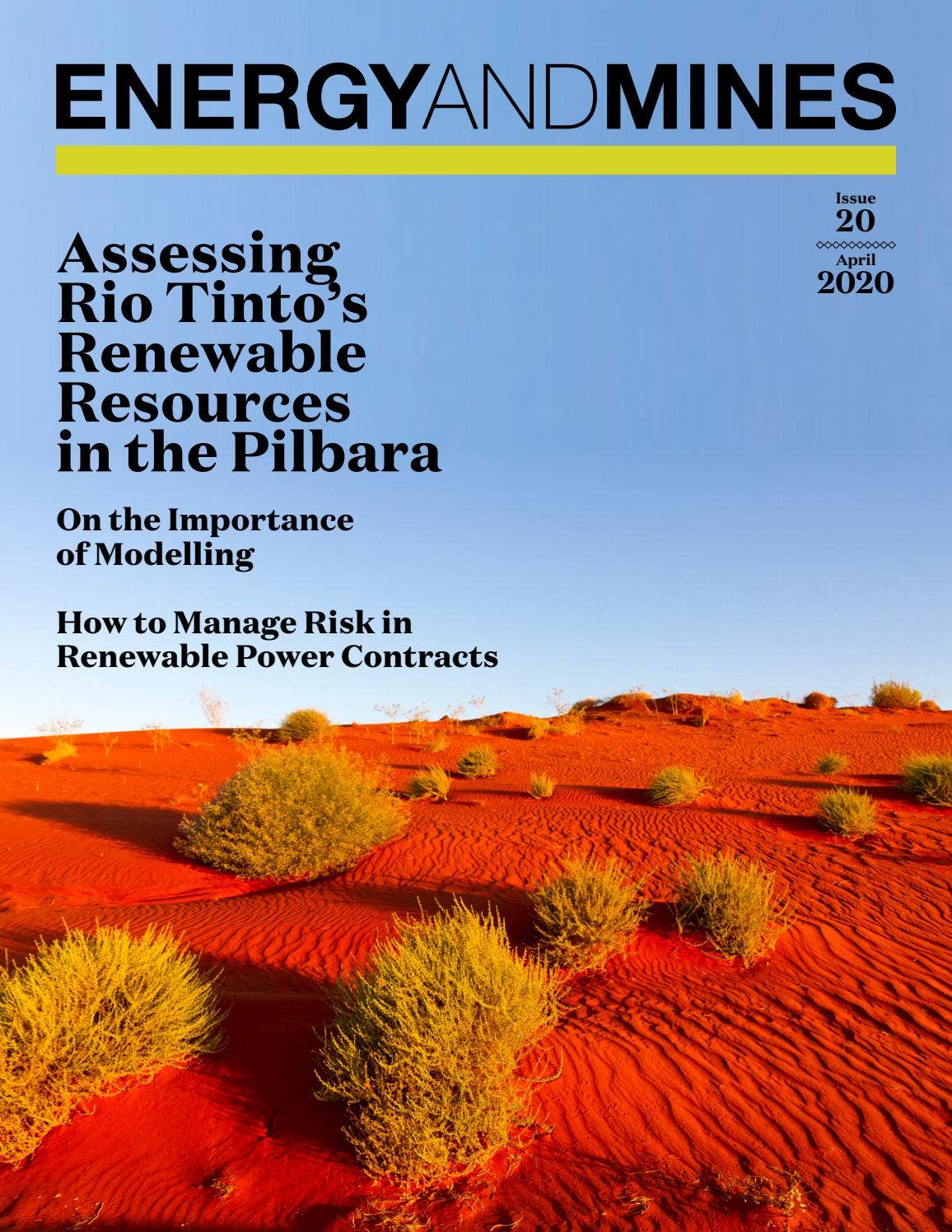 Energy and Mines Magazine Issue 20 by energyandmines - Issuu