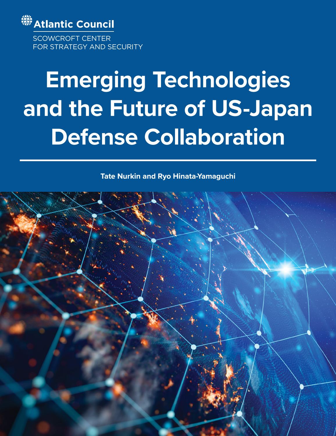 Emerging Technologies and the Future of US-Japan Defense Collaboration ...