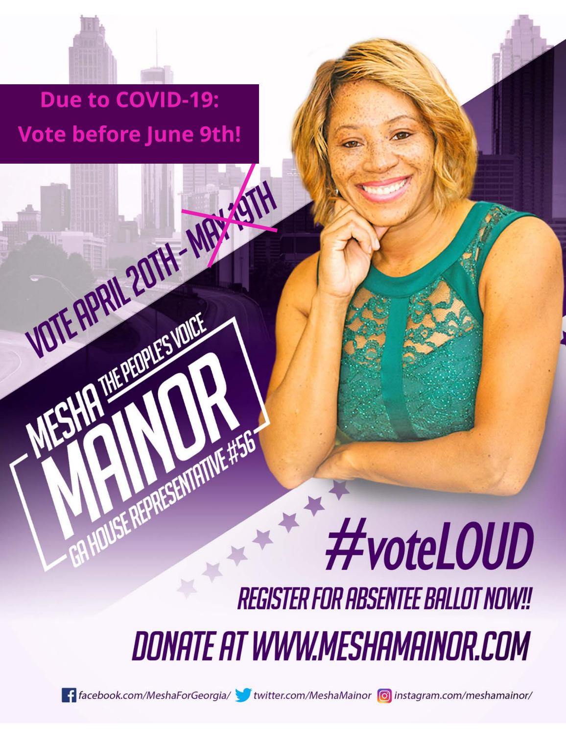 Mesha Mainor GA House Representative by MeshaMainor - Issuu