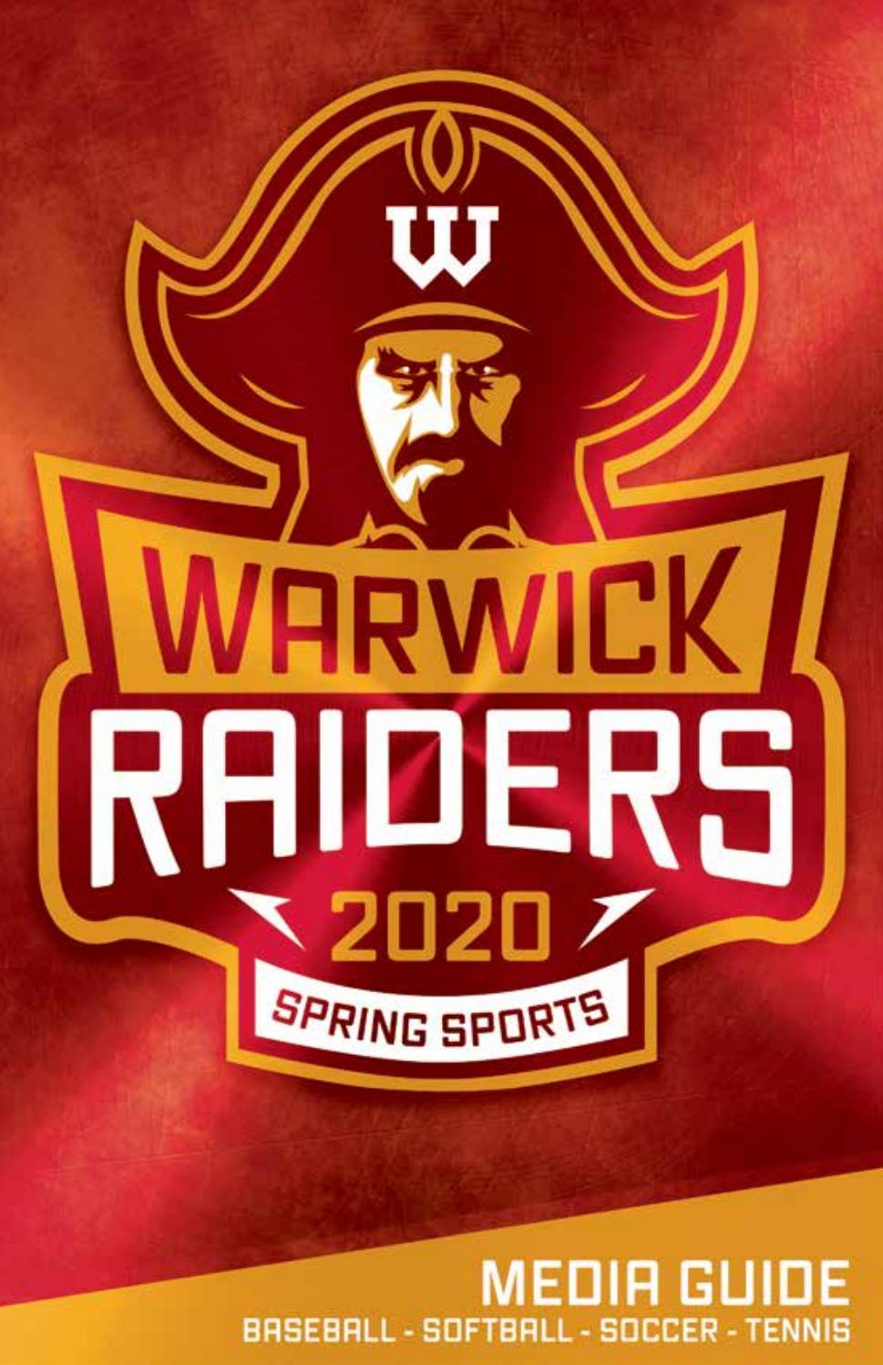 Warwick 2020 Spring Sports Media Guide by Bench Craft Company - Issuu