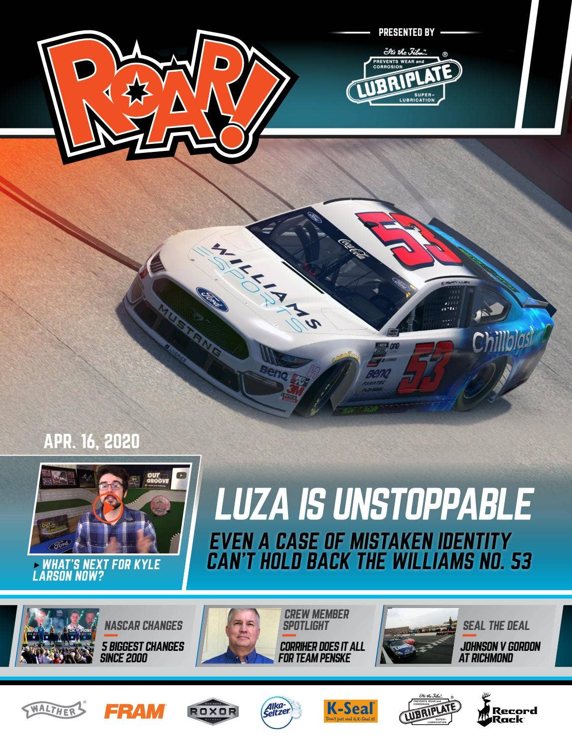 ROAR! - Weekly Racing Magazine - April 16, 2020 by A.E. Engine - Issuu