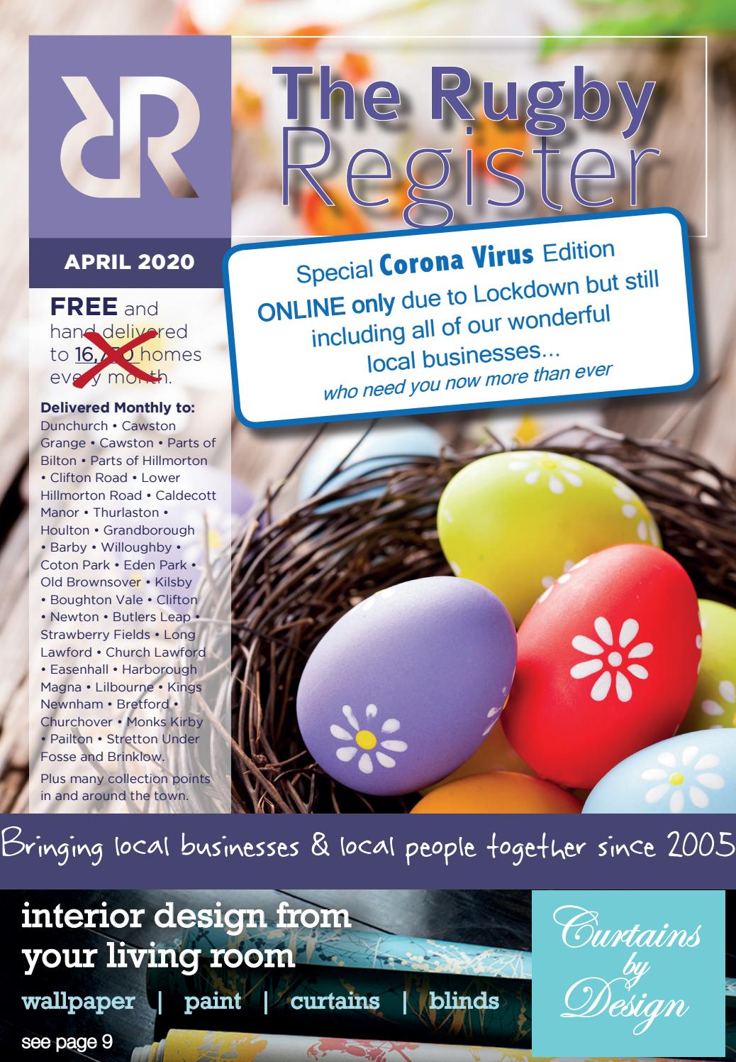 The Rugby Register April INTERACTIVE ONLINE Edition by RUGBY REGISTER ...