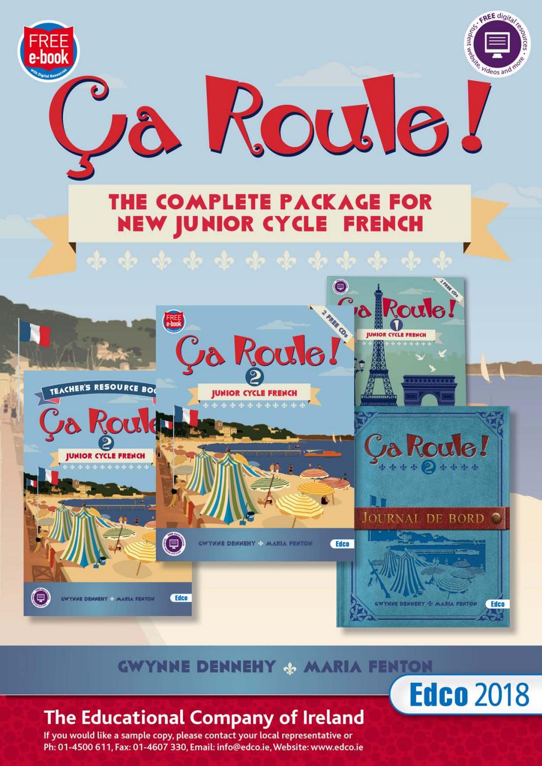 Ça Roule! - Junior Cycle French by Edco Ireland - Issuu