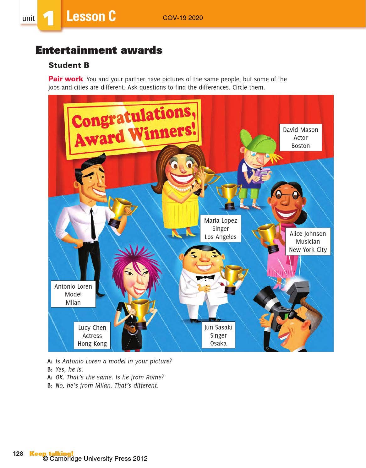 Four Corners First edition Level 1 Student's Book by Cambridge English ...