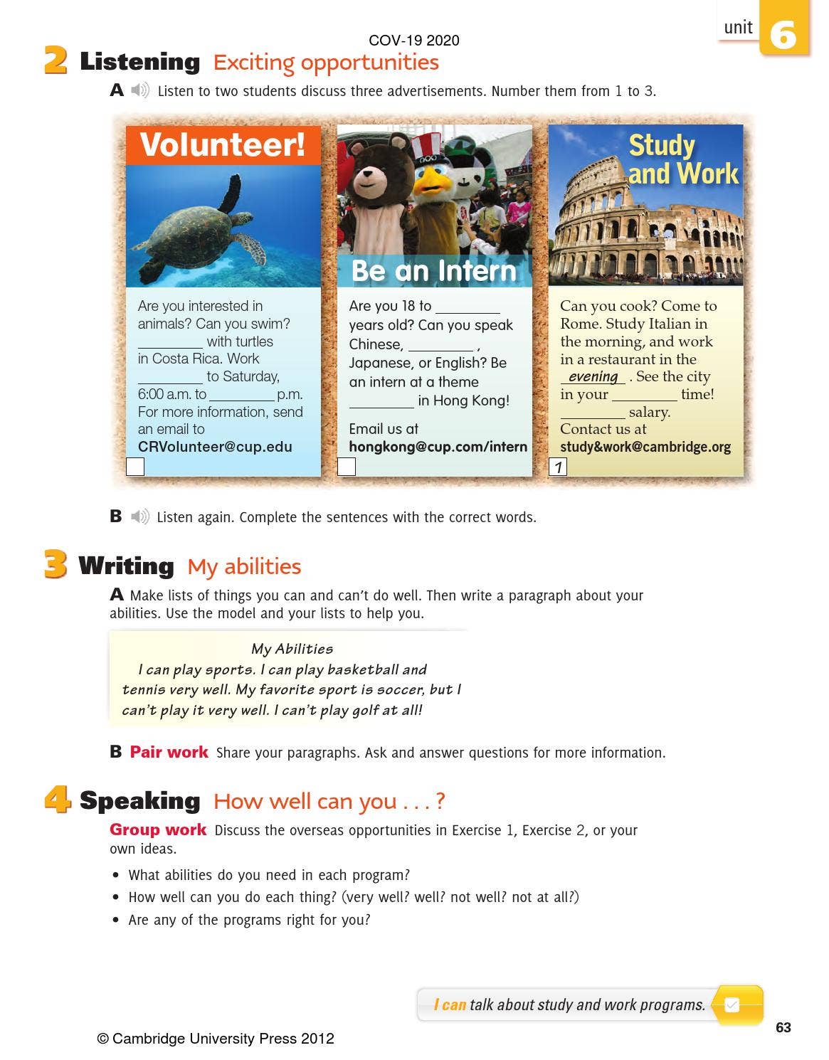 Four Corners First edition Level 1 Student's Book by Cambridge English ...