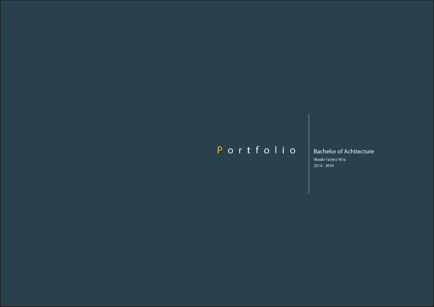 A compilation of my undergraduate academic works. by Wasila Fatima ...