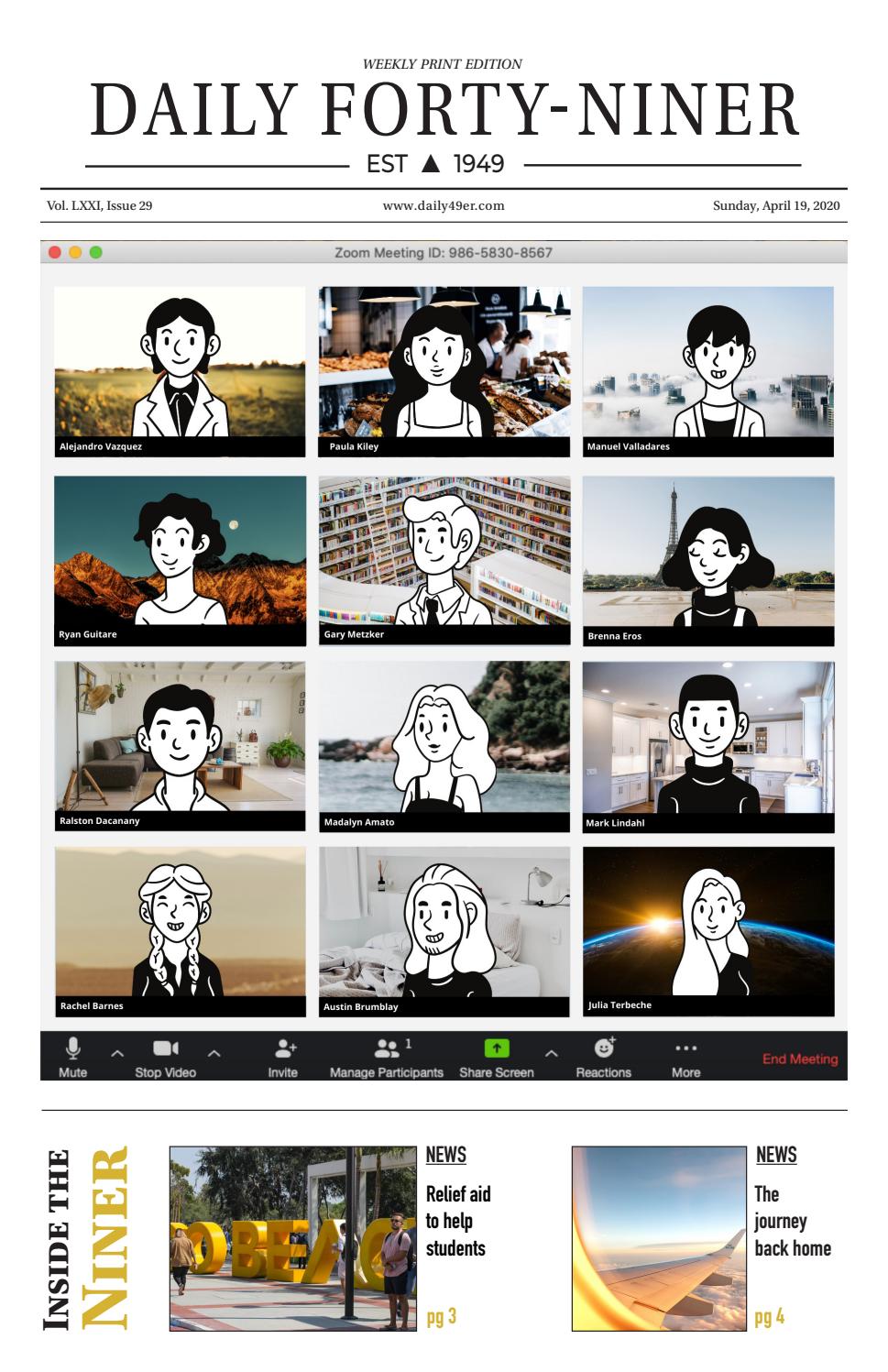 Daily Forty-Niner; April 19, 2020 by Daily Forty-Niner - Issuu