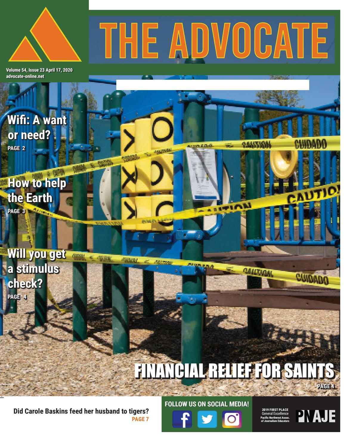 The Advocate - Issue 23 - April 17, 2020 by The Advocate - Issuu