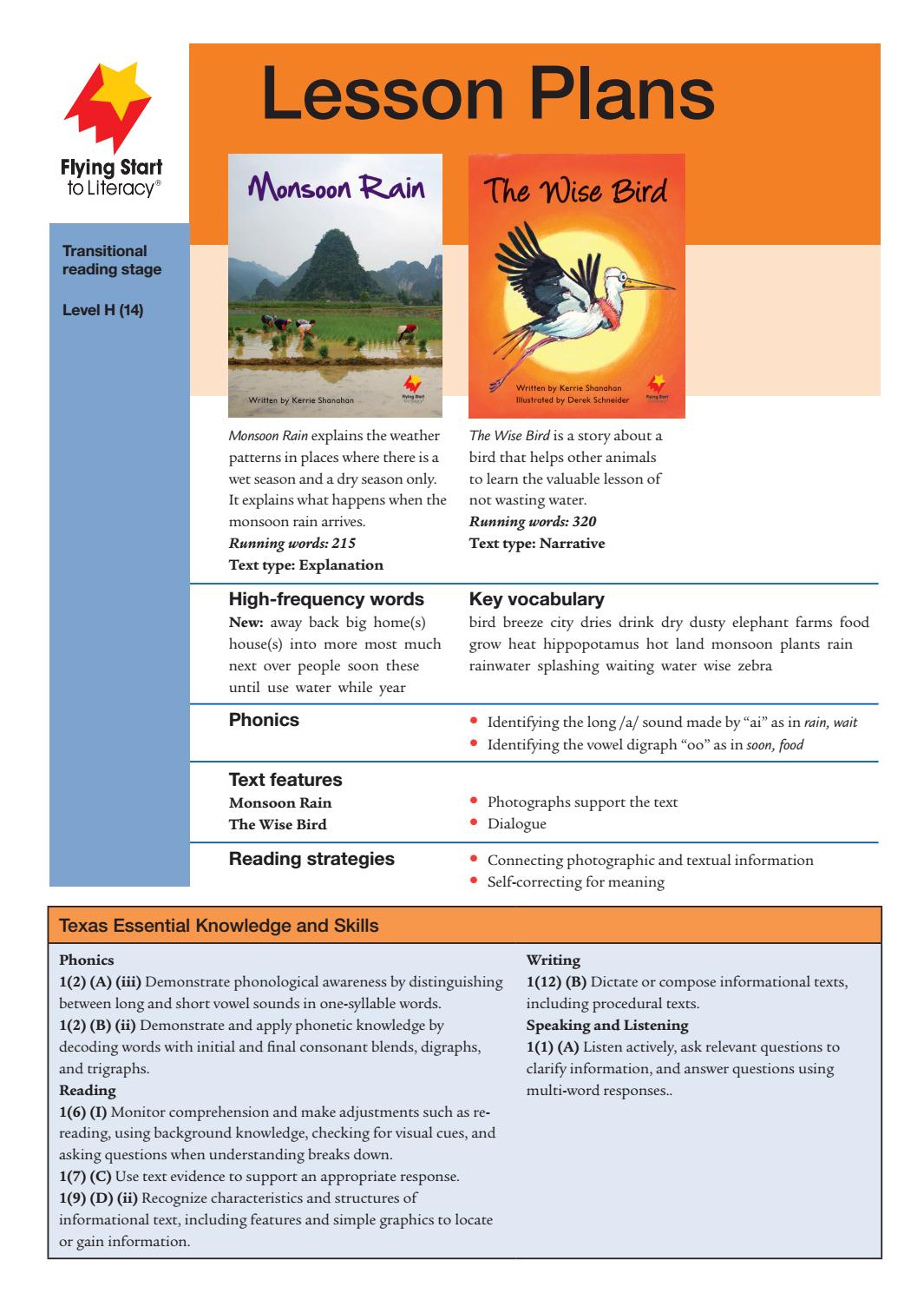 FSTL TEKS TR Monsoon Rain - The Wise Bird by Okapi - Issuu