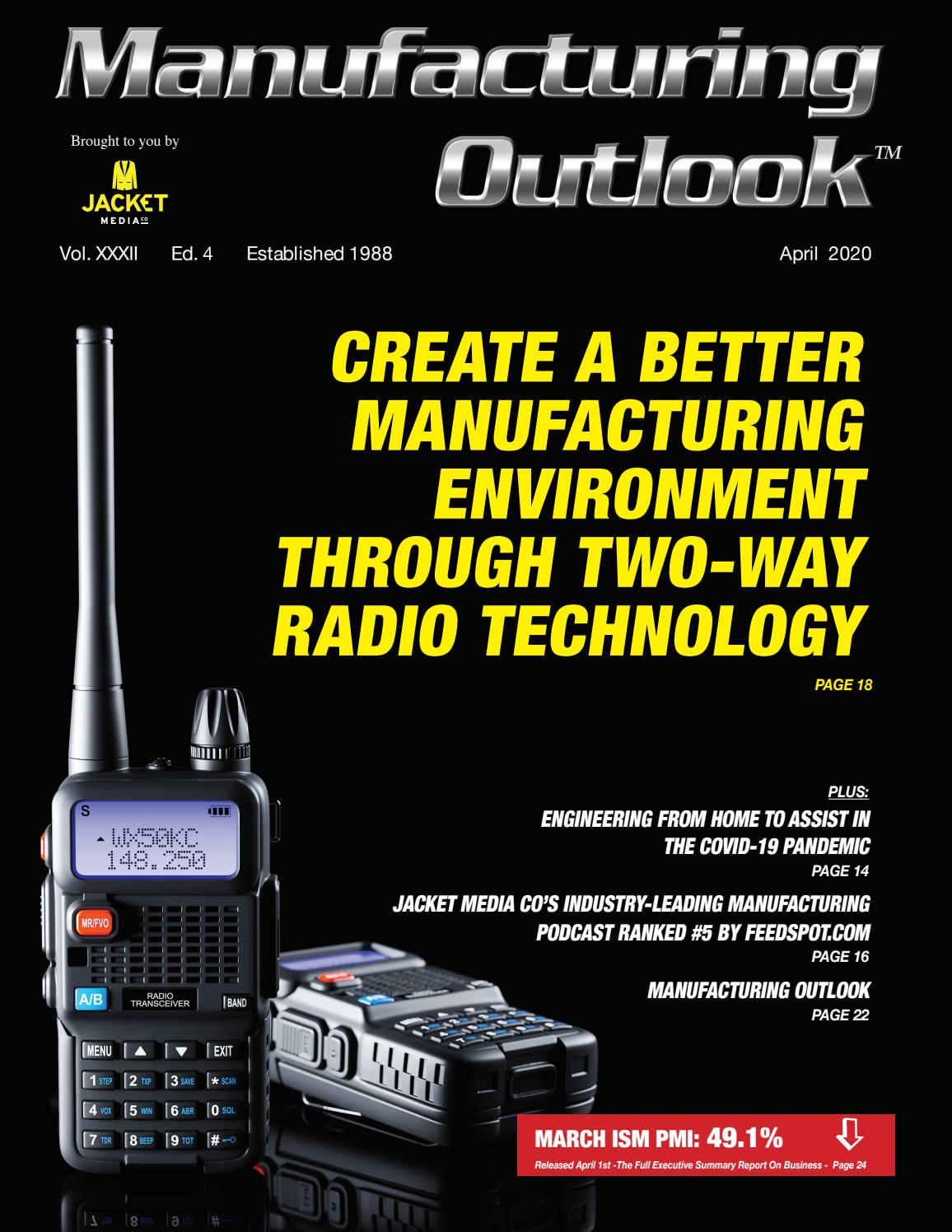 Manufacturing Outlook for April 2020 by Manufacturing Outlook - Issuu