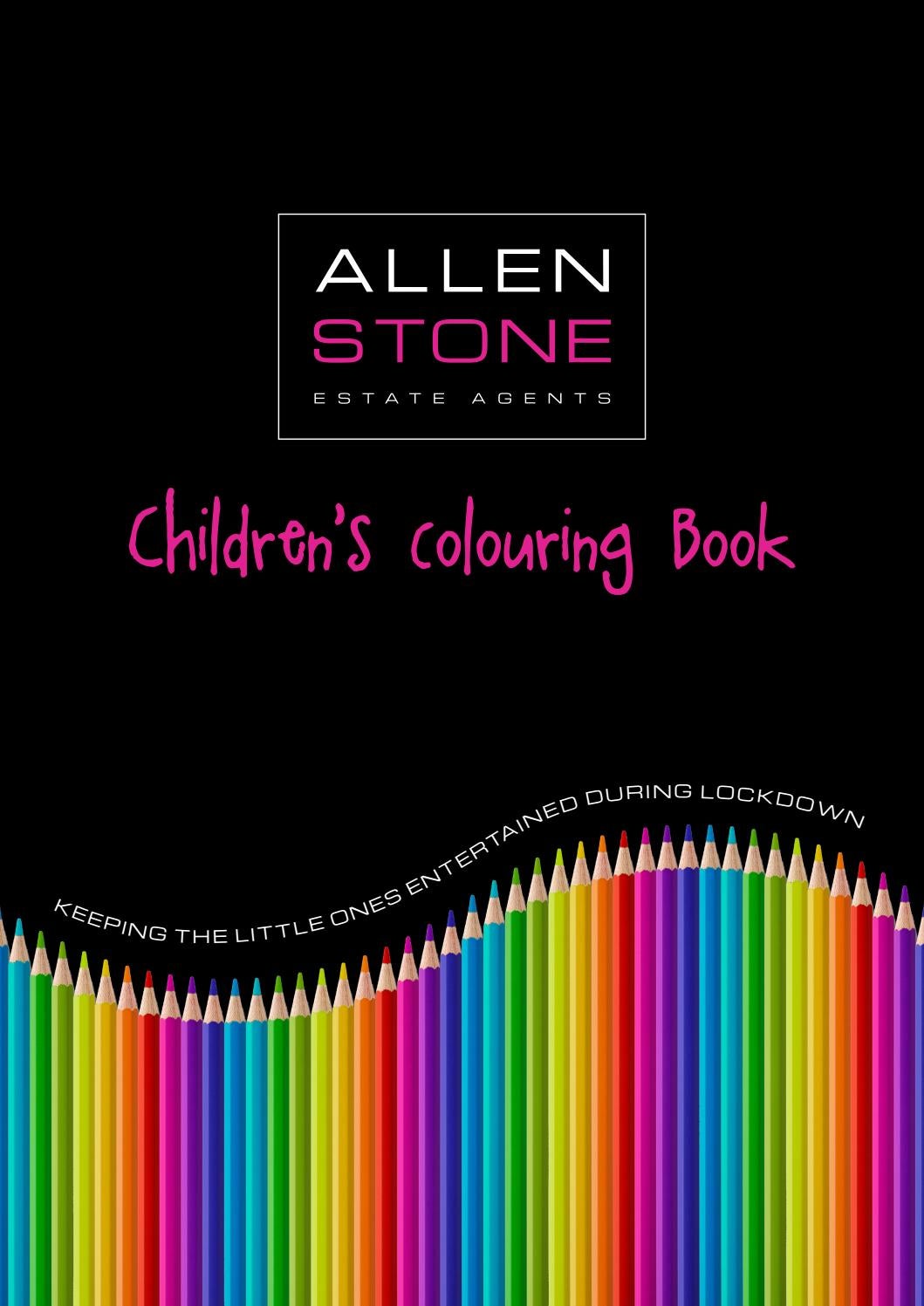 Allen Stone Children's Colouring Book by thepropertycollection - Issuu