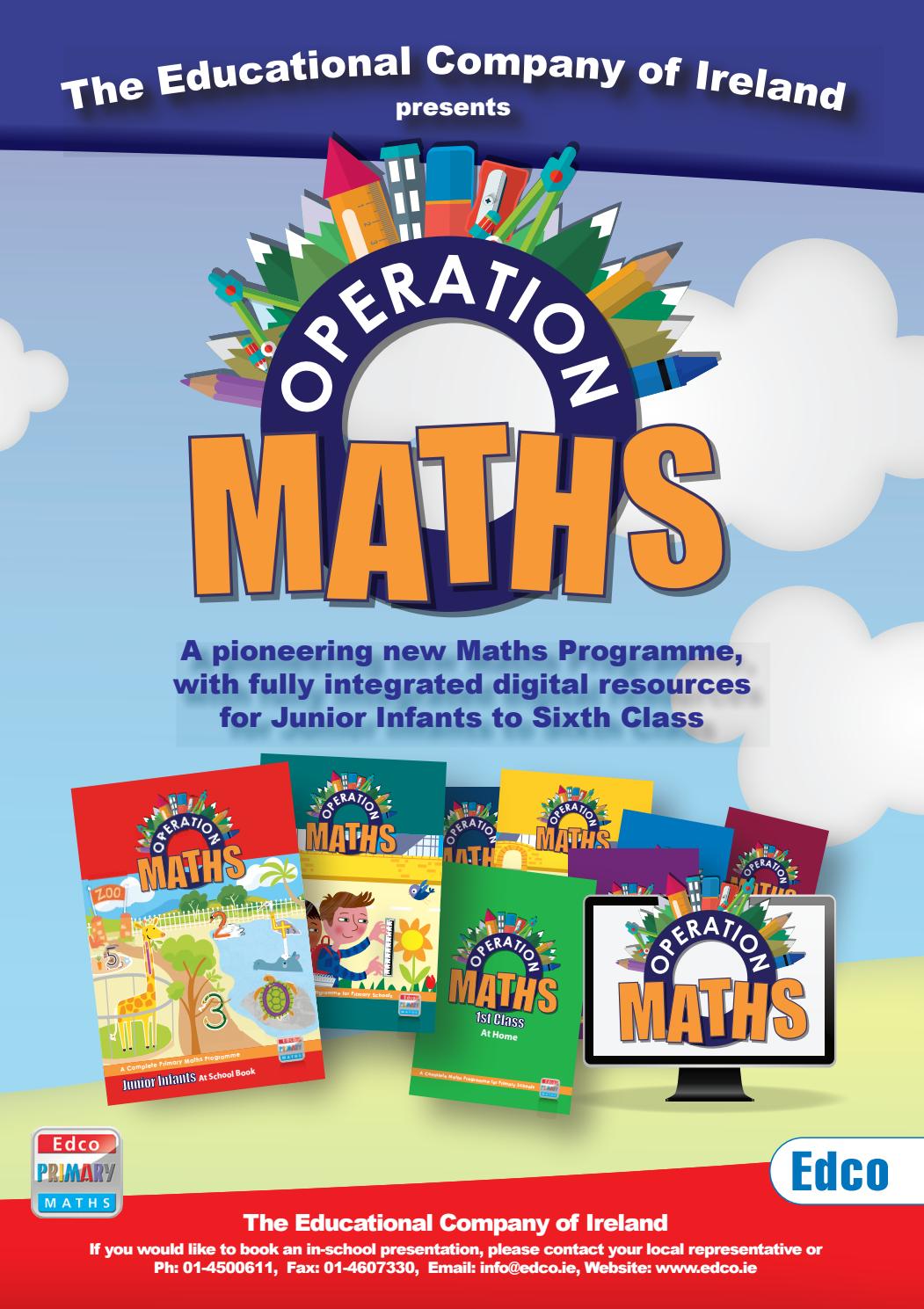 Operation Maths by Edco Ireland - Issuu